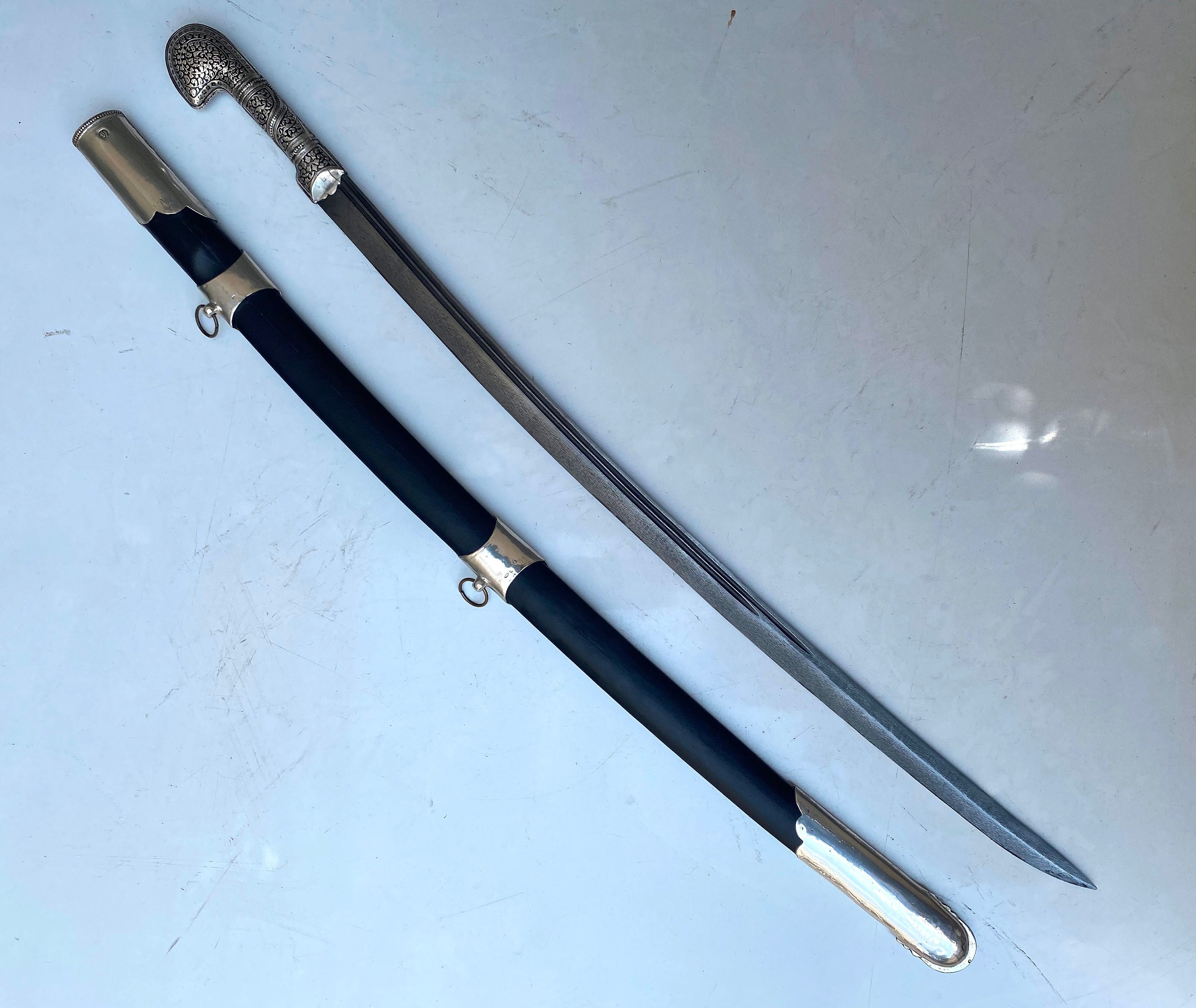 Russian Caucasian Cossack Shashka Saber Sword Kindjal Dagger | Etsy