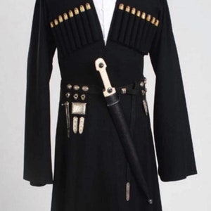 National Costume Georgian Chokha, Cherkeska, Dance Ethnic Clothing 026 ...