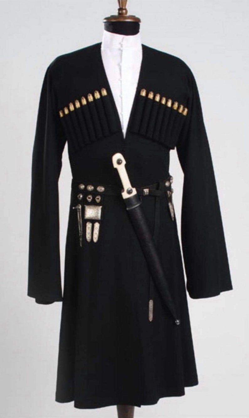 National Costume Georgian Chokha Cherkeska Dance Ethnic - Etsy