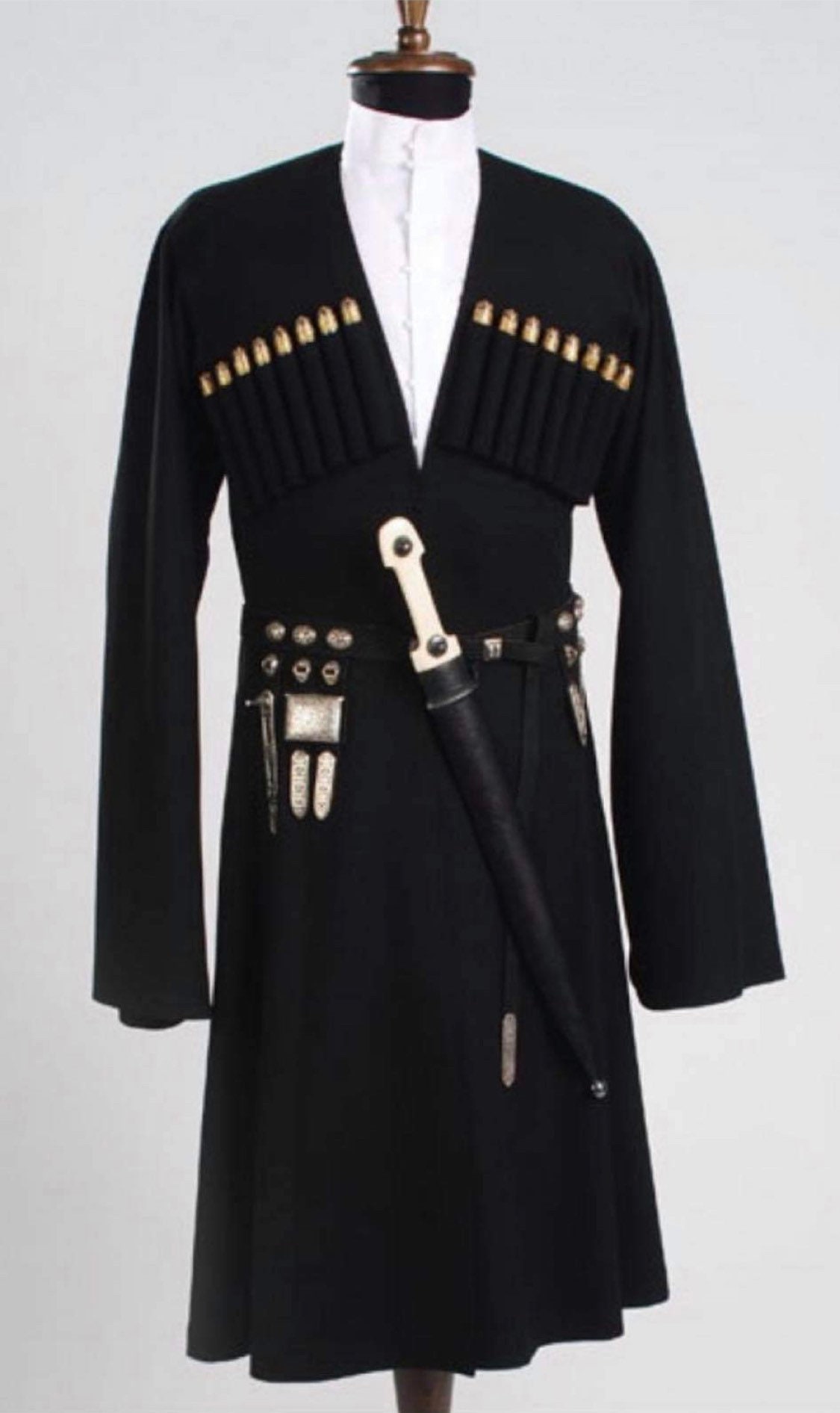 National Costume Georgian Chokha Cherkeska Dance Ethnic - Etsy Denmark