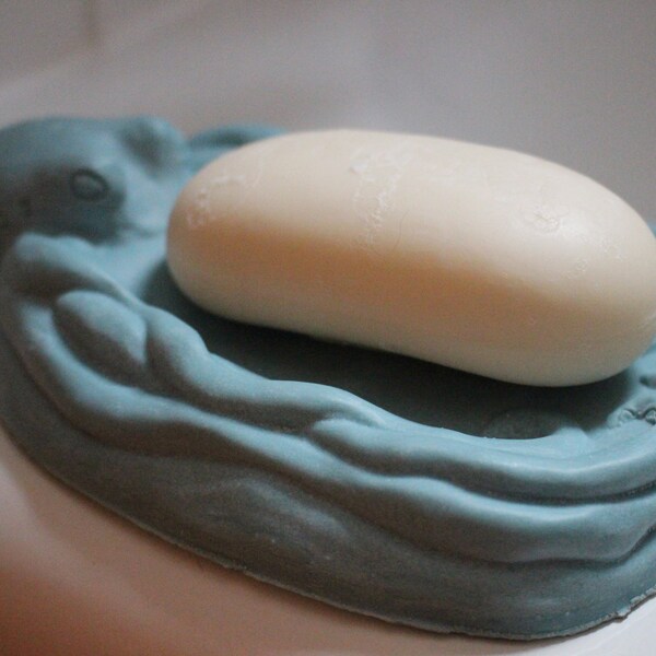 Blue Soap Dish - Etsy