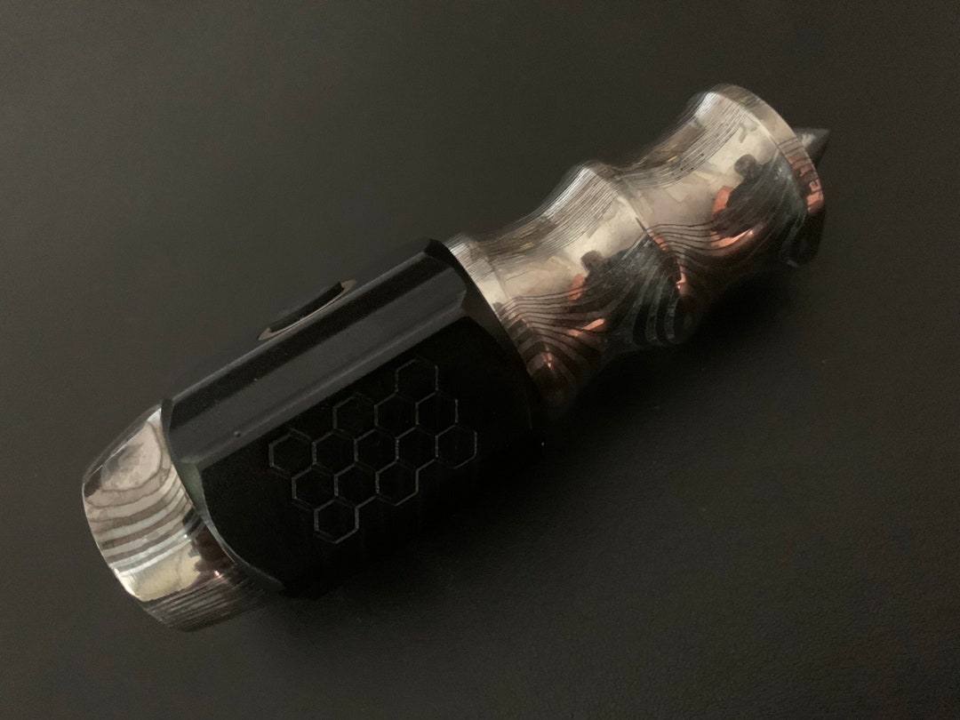 Light up Your Adventures With the Handmade EDC Pocket SS Damascus ...