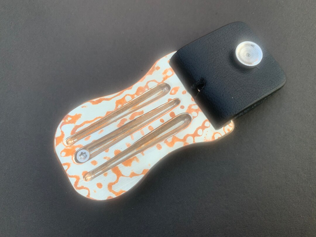 CNC Deep Carry Grooves Mokume Gane 40MM Belt Buckle for Men's Belt ...