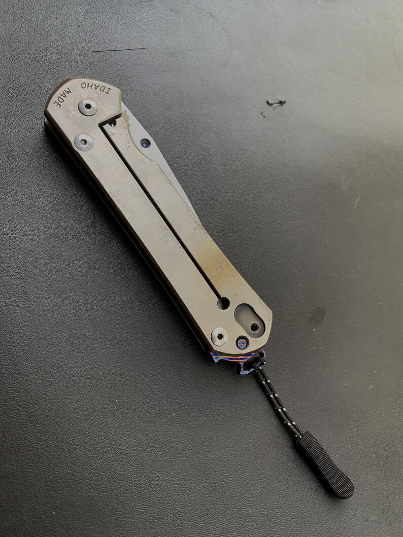 Unique Handmade Chris Reeve Large Sebenza 31 Bottom Back Spacer Made ...