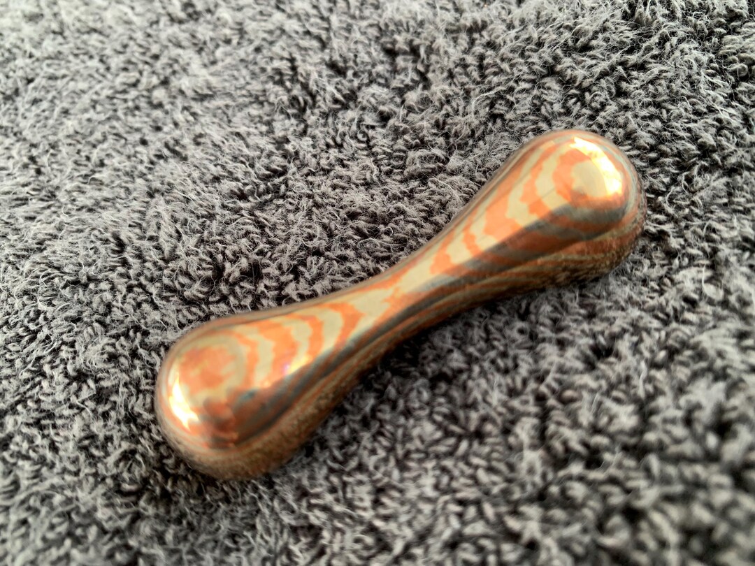 Mokume Gane Begleri Fidget Spinner Adult Toy - Etsy