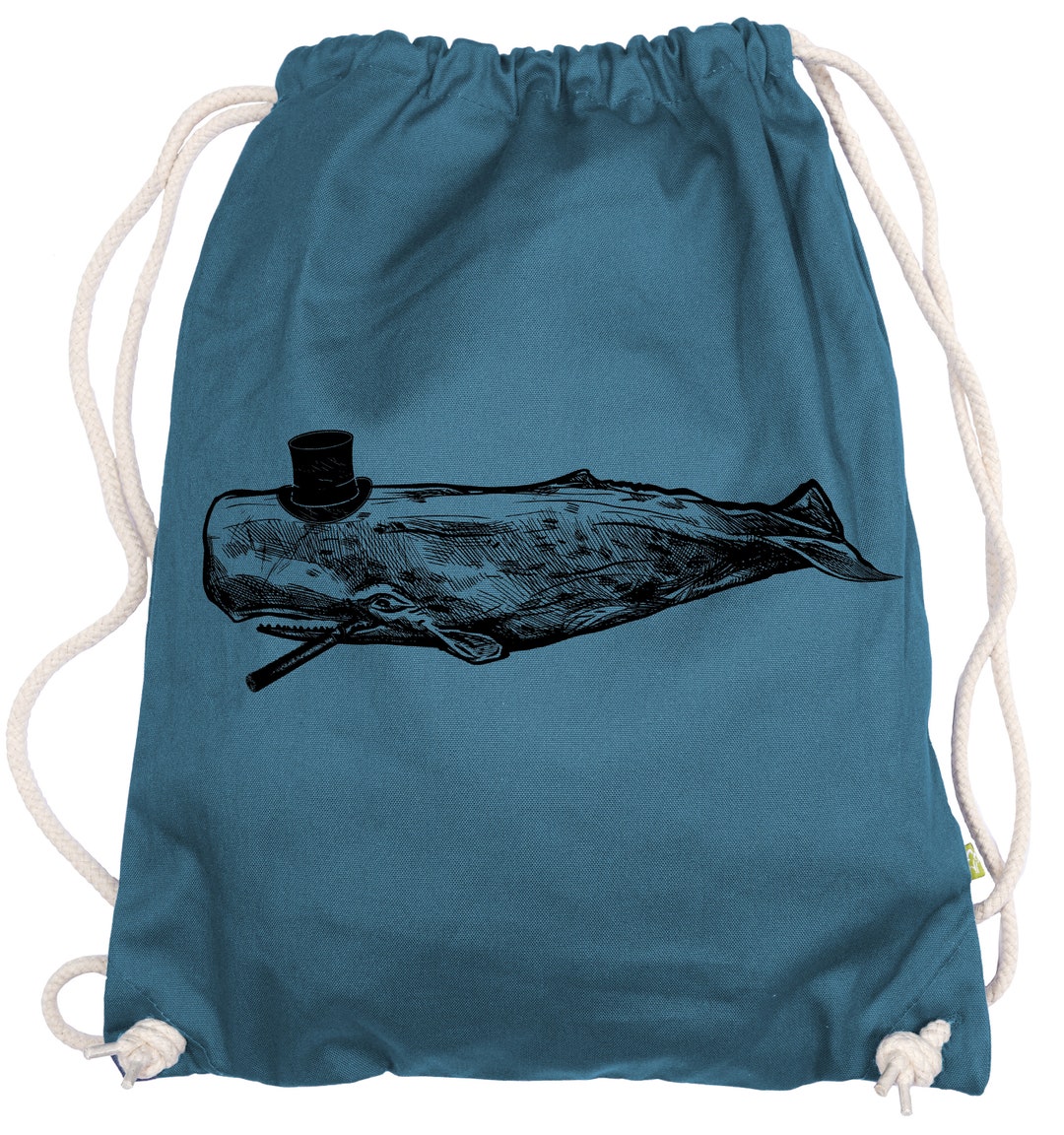 Ma2ca® Mr. Whale Whale Whales Cigar Hipster Gymsac Gym Bag Cloth Bag ...