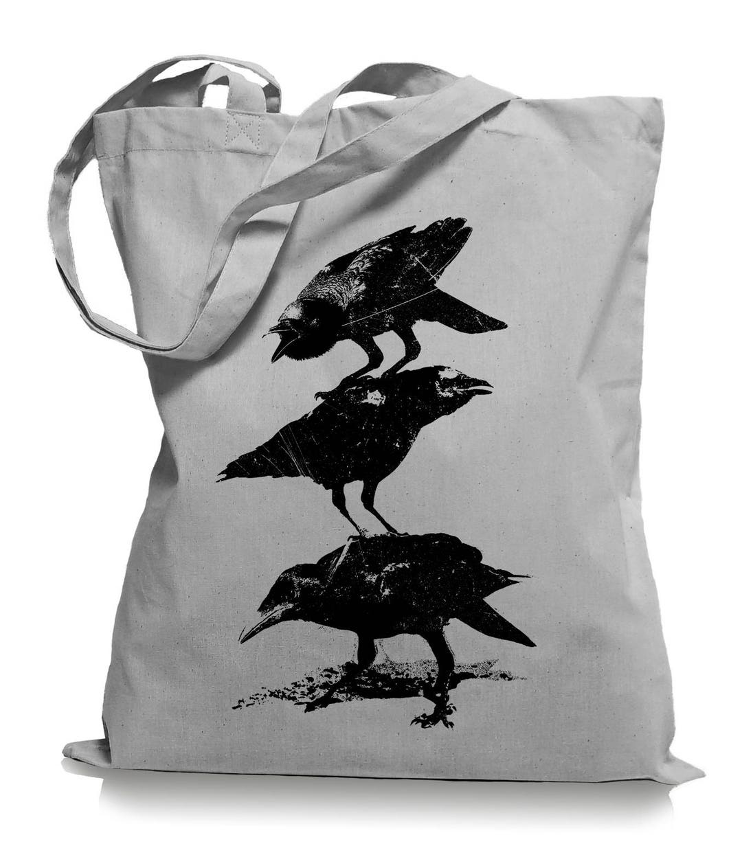 Crows Crow Crows Birds Jute Bag Gym Bag - Fabric Bag Hipster Sports Bag ...