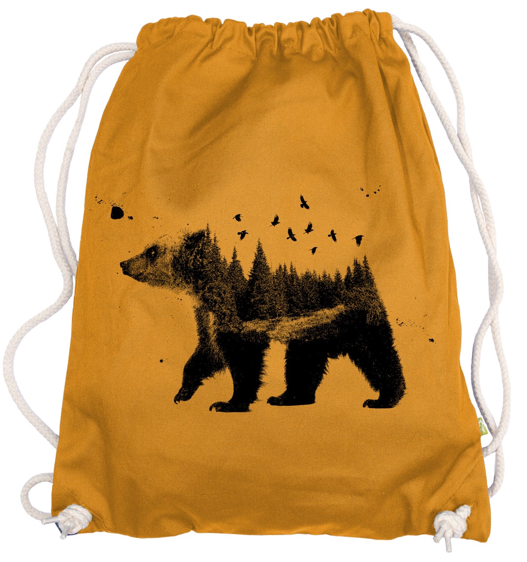 Ma2ca® Forest Bear Wood Forests Gymsac Gym Bag Fabric Bag Hipster ...