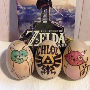 Custom Wooden Egg | Pick Your Own Design | Personalized Easter Egg ...