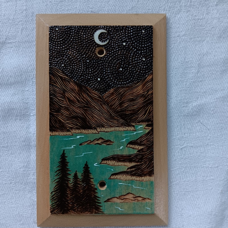 Wood Blank Cover Plate - Etsy