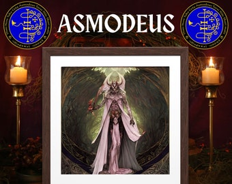Asmodeus Poster - Etsy