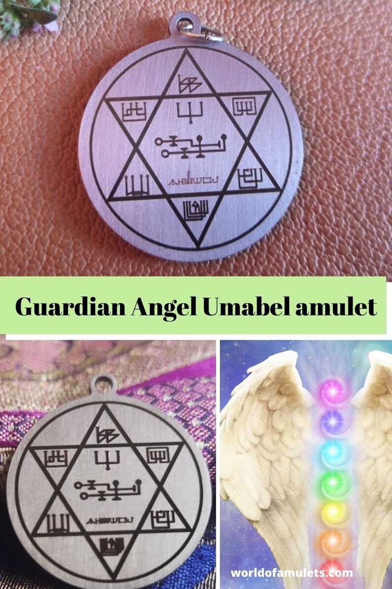 Guardian Angel Umabel Guardian angel pendant for friendship | Etsy