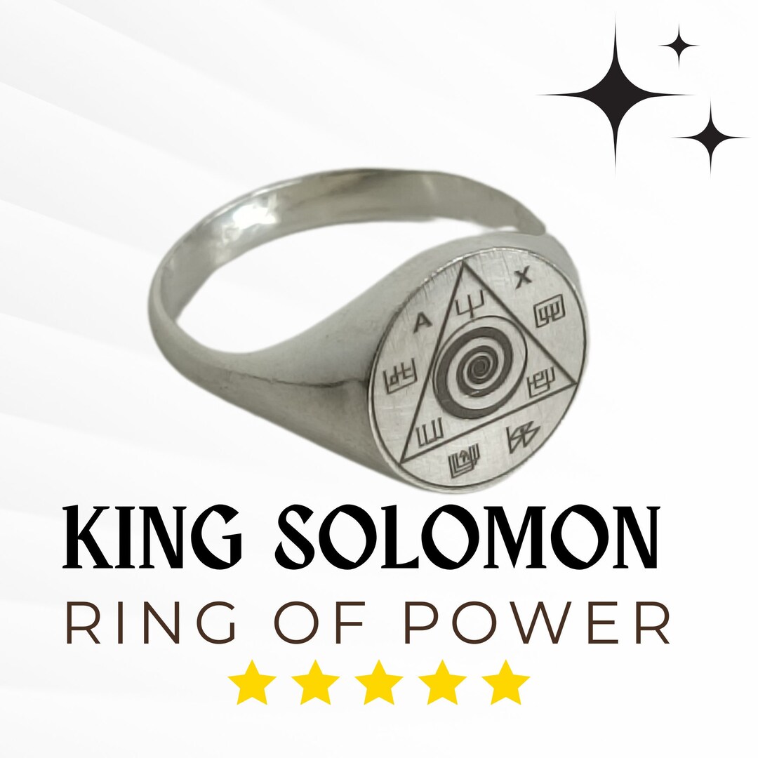 Spiritual Occult Ring of Power to Make Your Life Better Magic Symbol ...