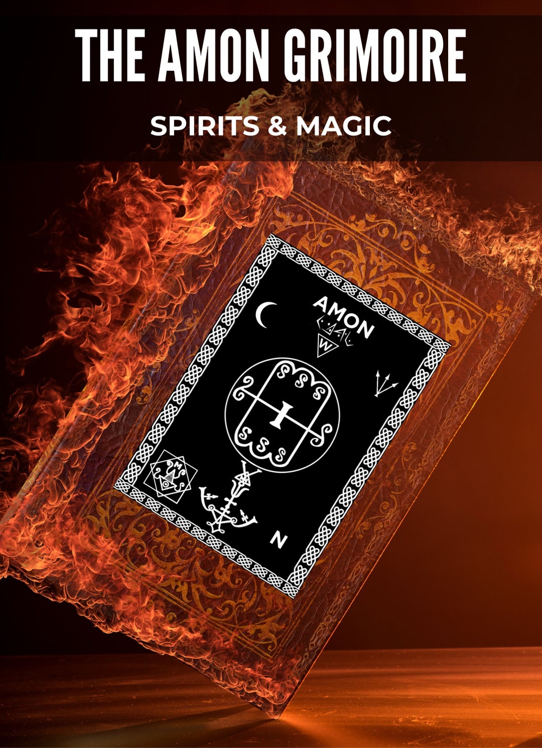 Grimoire of Spirit Companion AMON Power Mantras for - Etsy