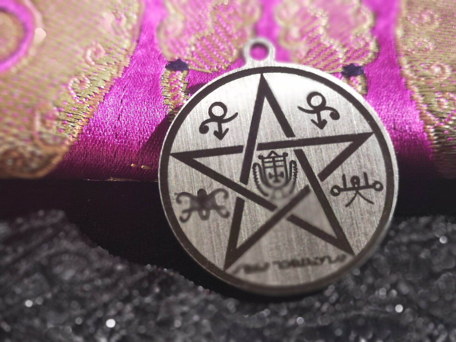 Satanic Jewelry Sigil Demon Crocell Satanic Seal of | Etsy