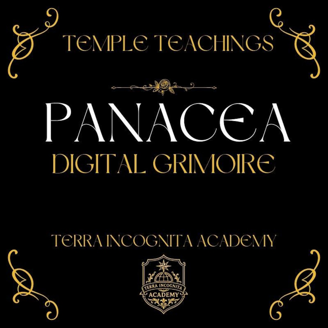 Greek Goddess Panacea Grimoire of Restoration & Coherent Healing ...