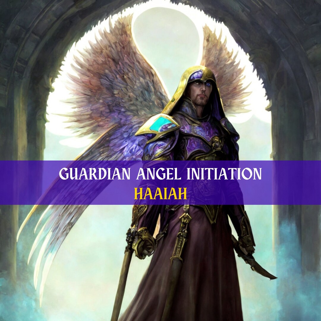 Initiation Grimoire of Guardian Angel Haaiah for Discretion - Etsy