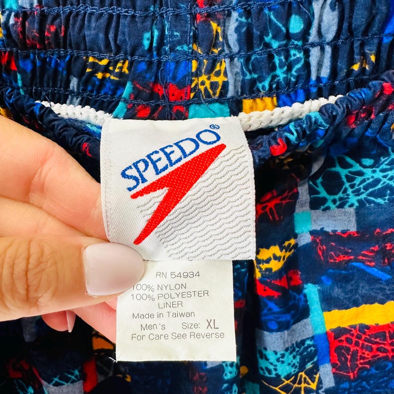 Vintage Speedo 90s Men’s Swim Trunks Large - Etsy