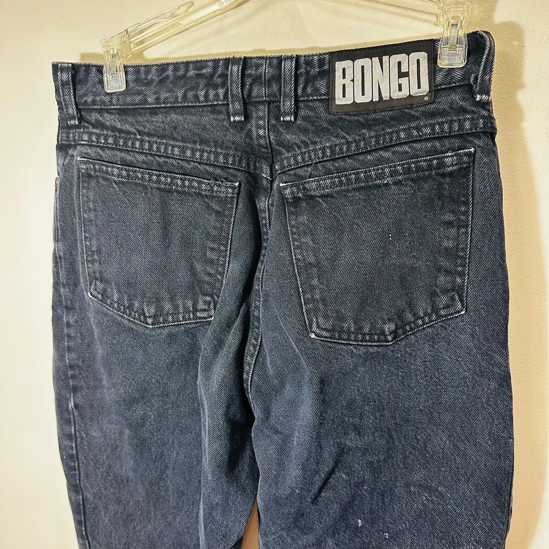Womens Vintage Bongo Button Fly High Rise Taper Mom Jeans 28” Waist - Etsy
