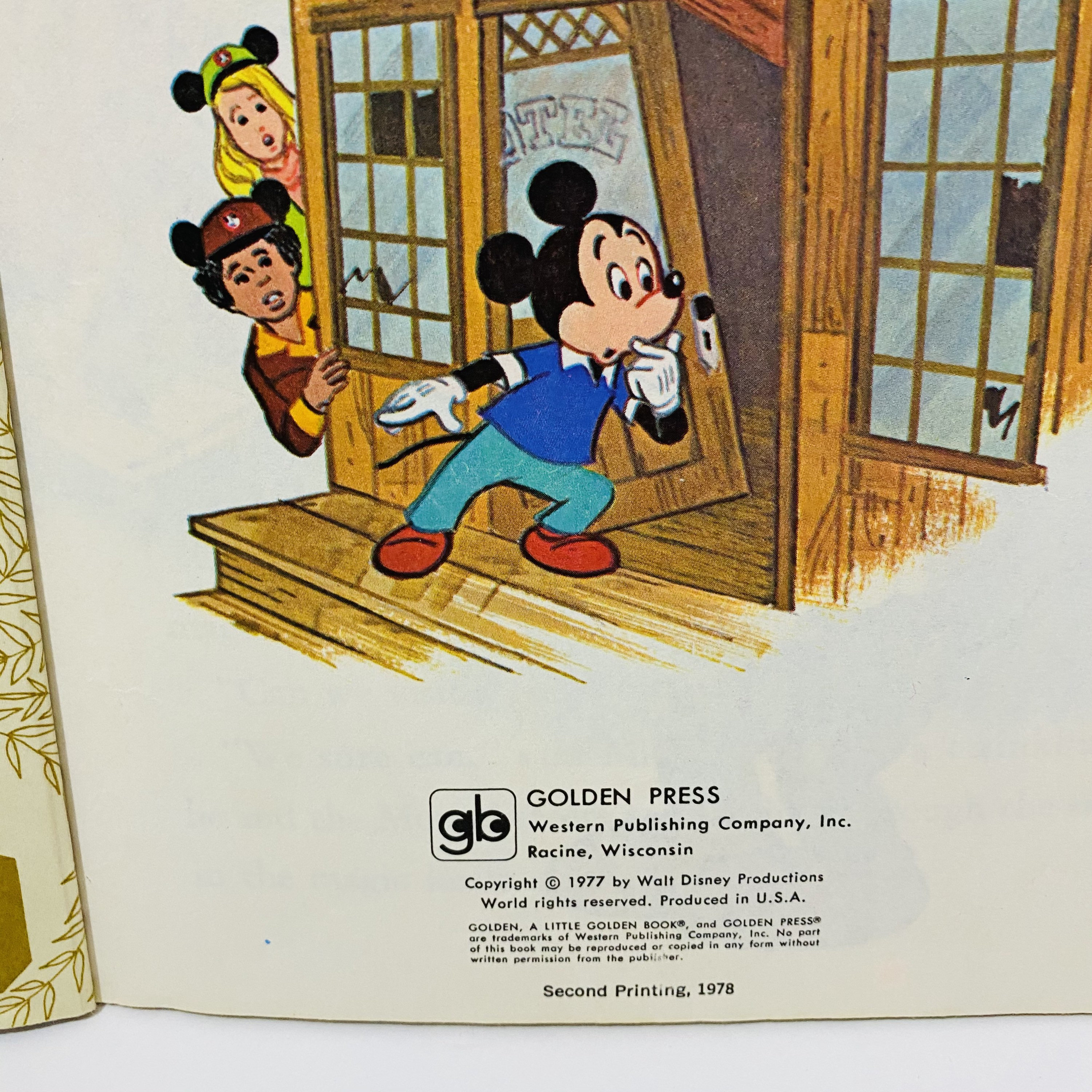 Vintage Mickey Mouse Club Disney Little Golden Book 70s 80s | Etsy