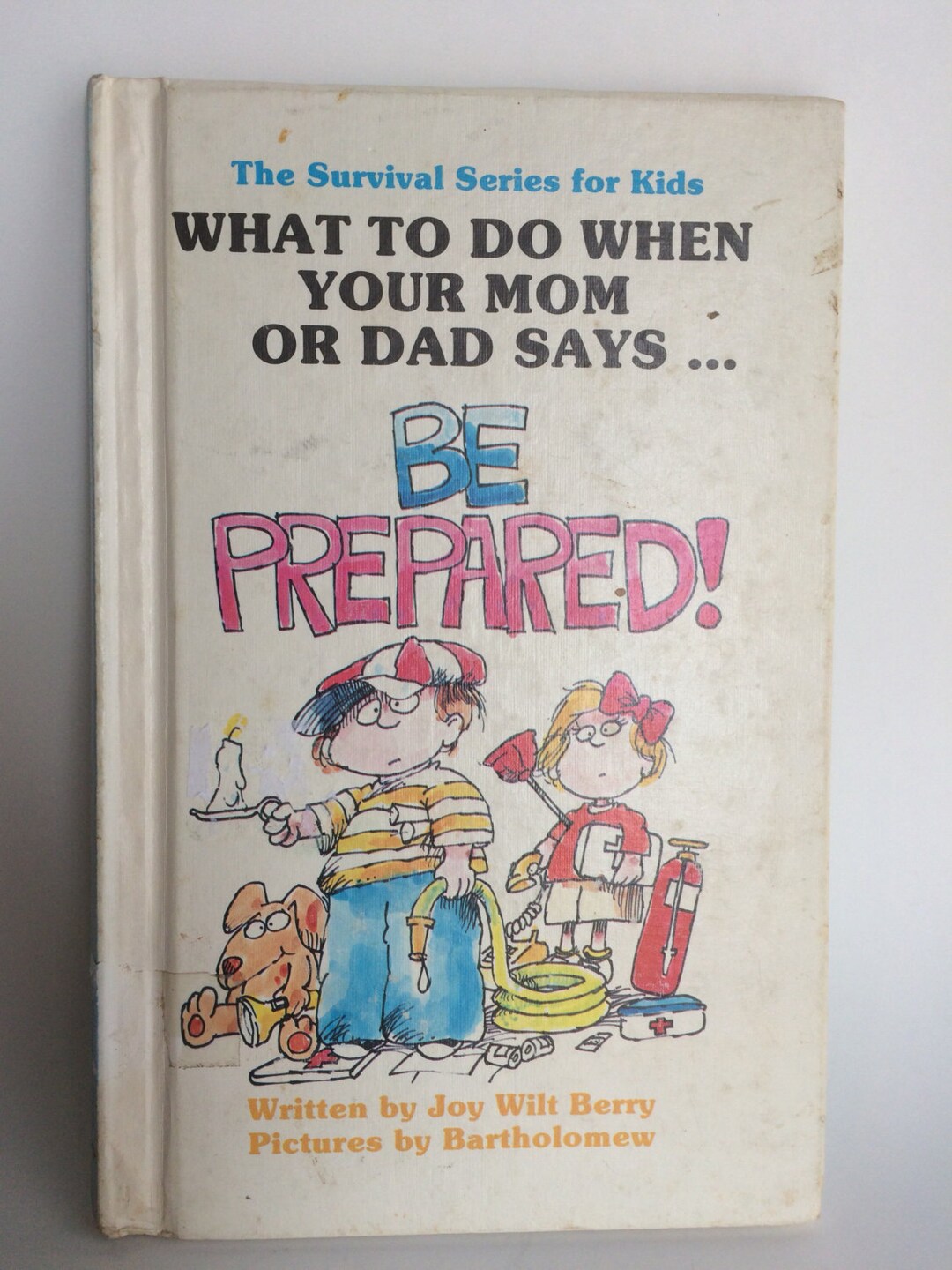 Vintage Children's Book Weekly Reader 80s 1980s Be Prepared Emergency ...