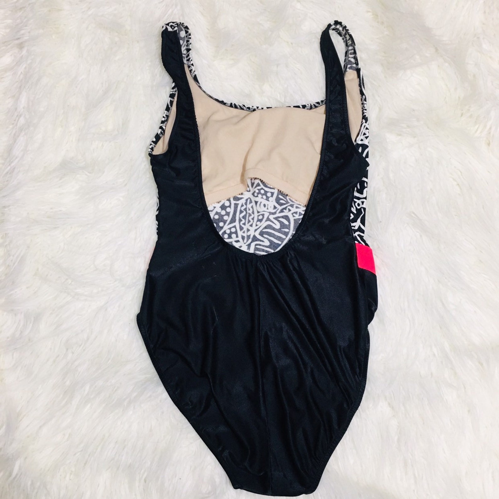 Vintage 90s Avon One Piece Swimsuit High Cut Modest Swimwear NWOT Large ...