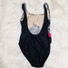 Vintage 90s Avon One Piece Swimsuit High Cut Modest Swimwear NWOT Large ...