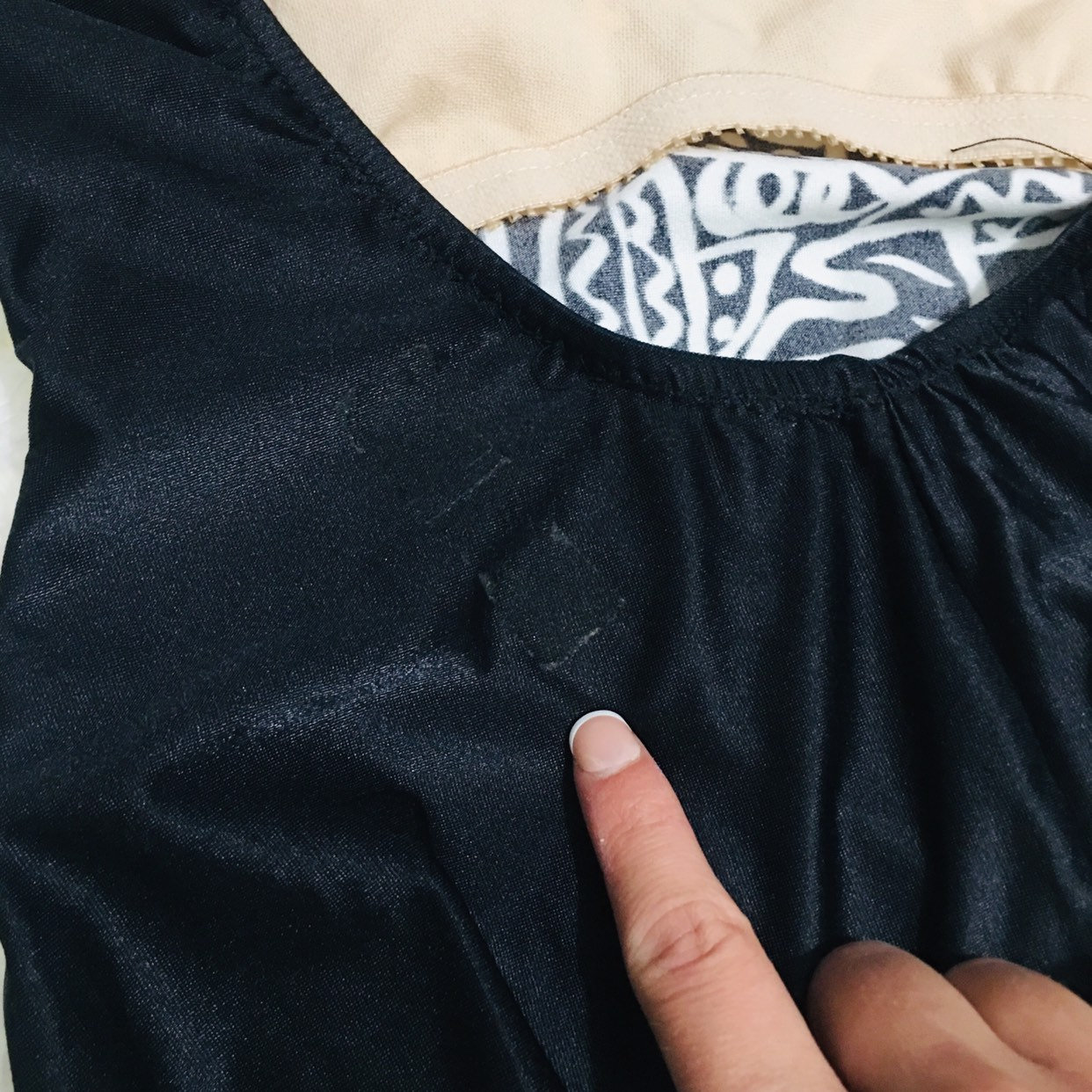 Vintage 90s Avon One Piece Swimsuit High Cut Modest Swimwear NWOT Large ...