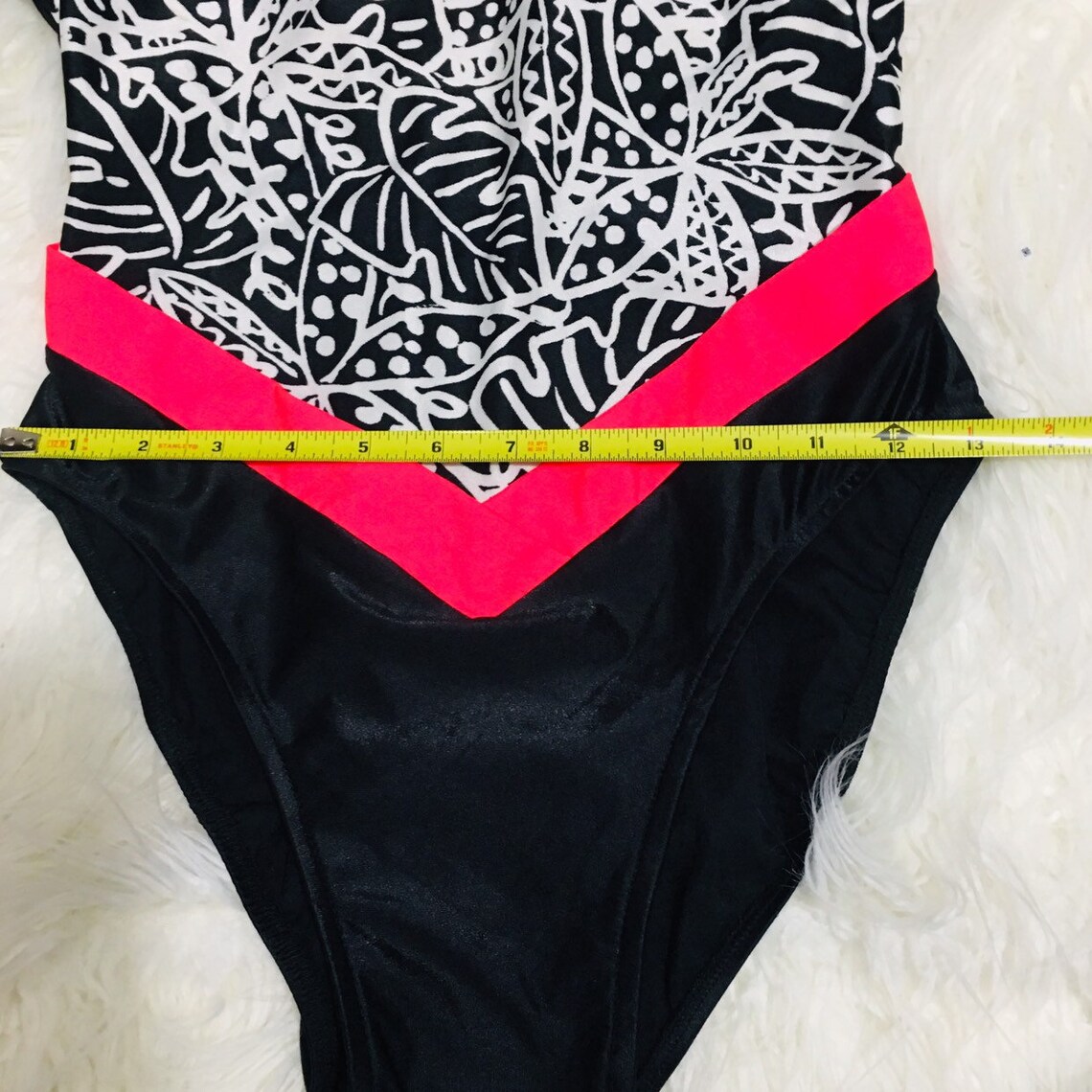 Vintage 90s Avon One Piece Swimsuit High Cut Modest Swimwear NWOT Large ...