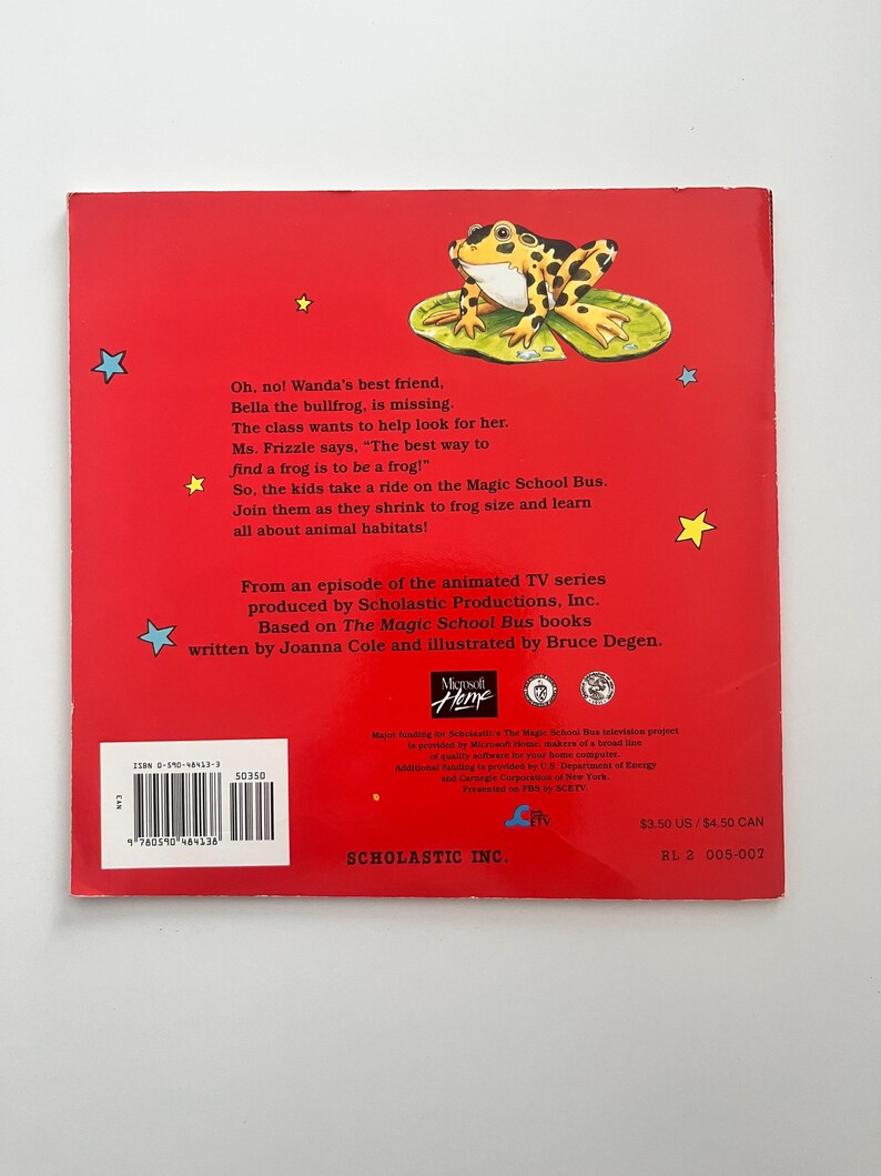 The Magic School Bus Hops Home A Book About Animal Habitats - Etsy