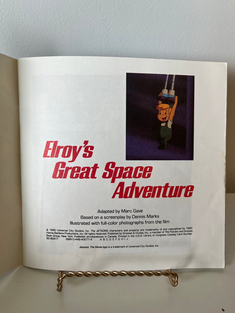 Jetsons the Movie Elroy’s Great Space Adventure 1990 Universal Studios ...