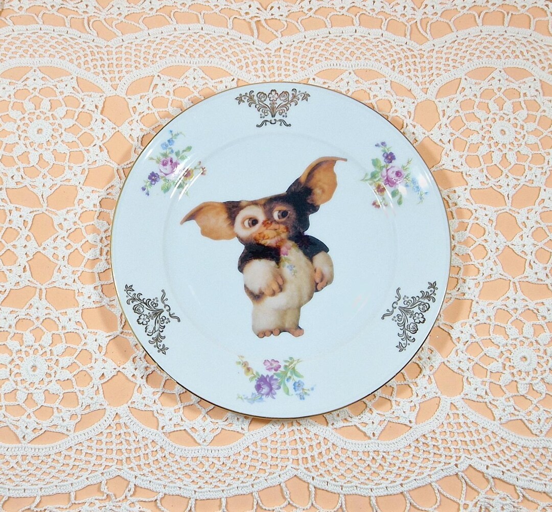Gizmo From Gremlins Vintage Side Plate - Etsy