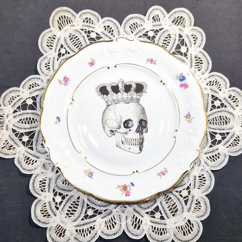 Skull Dinnerware - Etsy