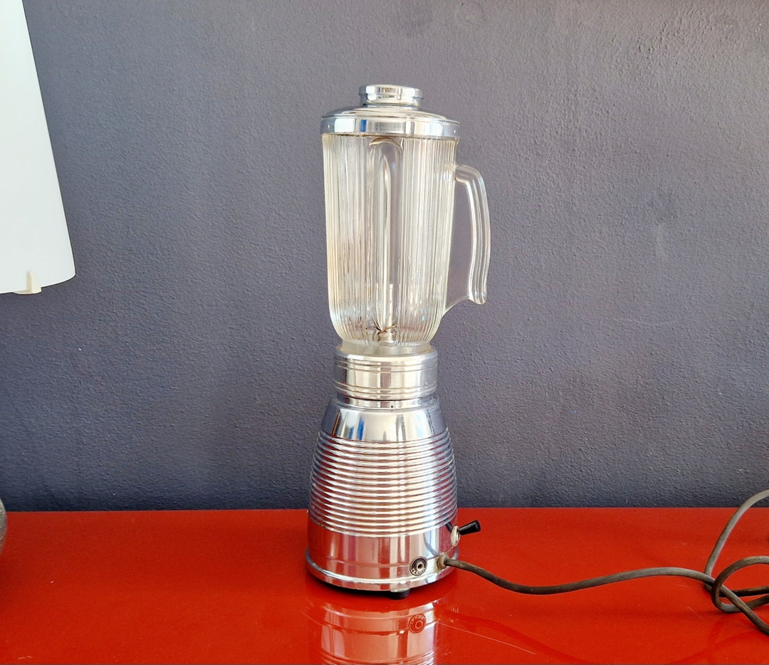 Vintage Chrome Blender Glass Vase Vintage Kitchen - Etsy