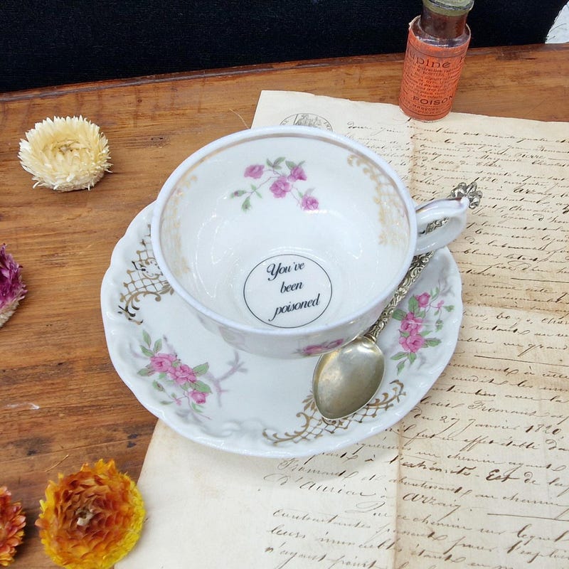 Poison Tea Cup - Etsy