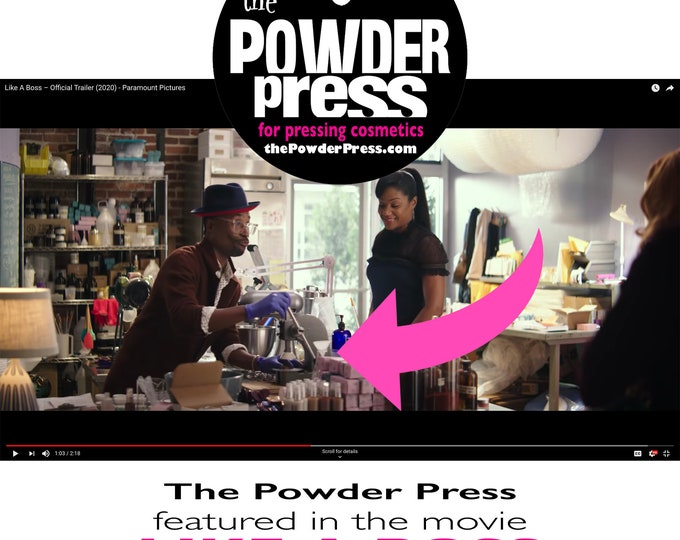 Cosmetic Powder Pressing Machine the Powder Press like A Boss Movie ...