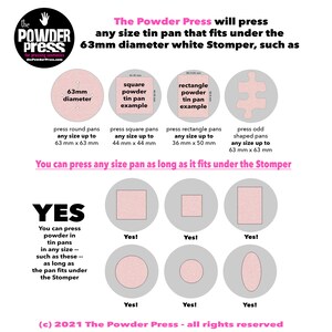 Cosmetic Powder Pressing Machine The Powder Press Like A | Etsy