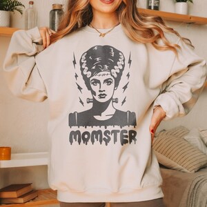 Momster SVG, Halloween Movie Monster Cut File, Mom Shirt Design, Spooky ...