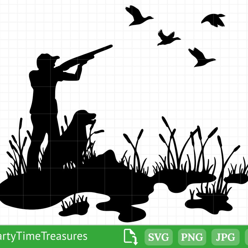 Duck Silhouette - Etsy