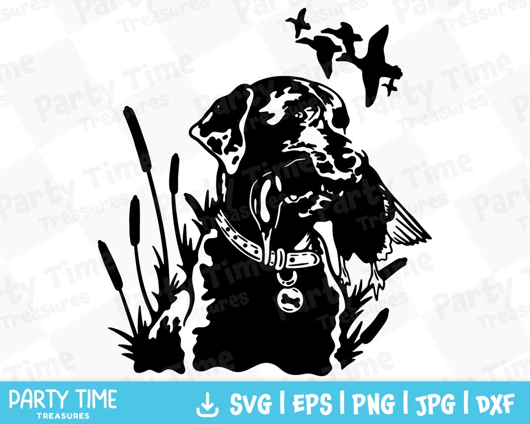 Duck Hunting SVG Labrador Hunting Dog Sublimation Clipart - Etsy