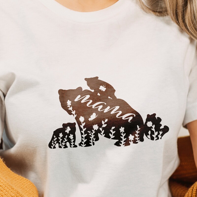 Mama Bear Cut File - Etsy