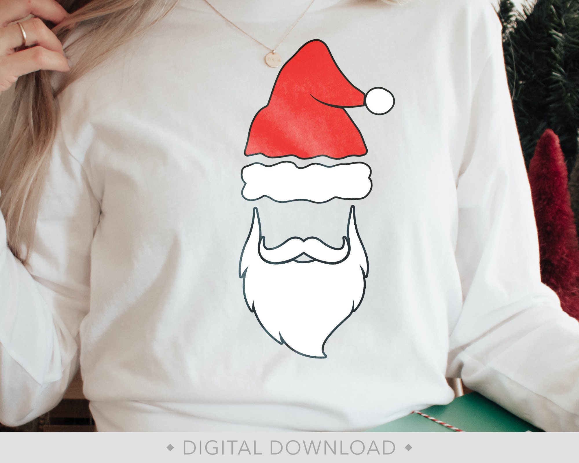 Santa Hat Svg, Elf Hat Svg, Christmas Svg, Christmas Hat Svg, Santa ...