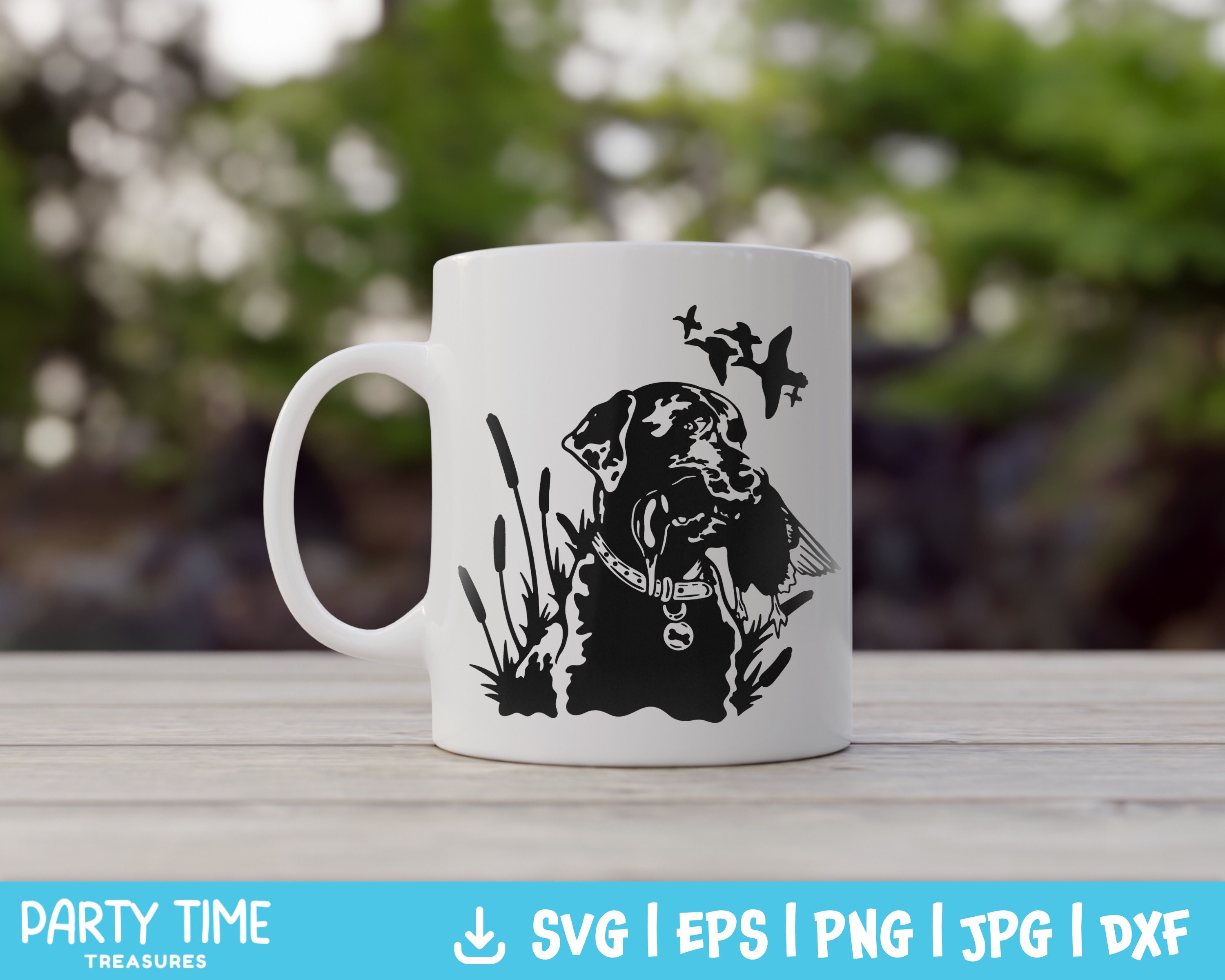 Duck Hunting SVG Labrador Hunting Dog Sublimation Clipart - Etsy