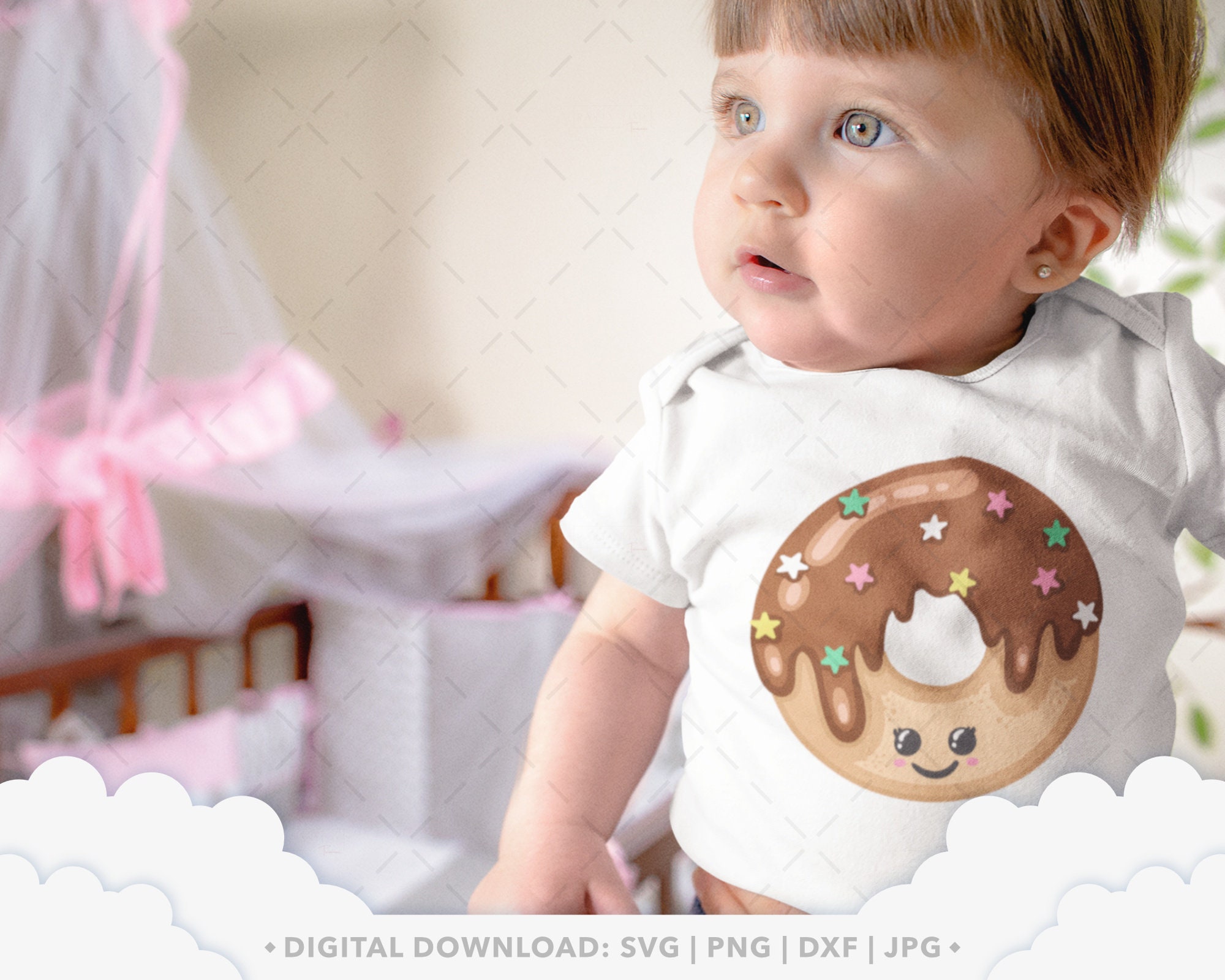 Cute Donut SVG Kawaii Donut SVG Donut Clipart Donut - Etsy Australia