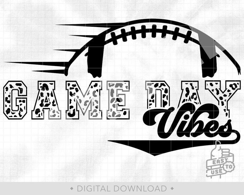 Game Day Svg Game Day Vibes Svg Football Svg Football Shirt - Etsy
