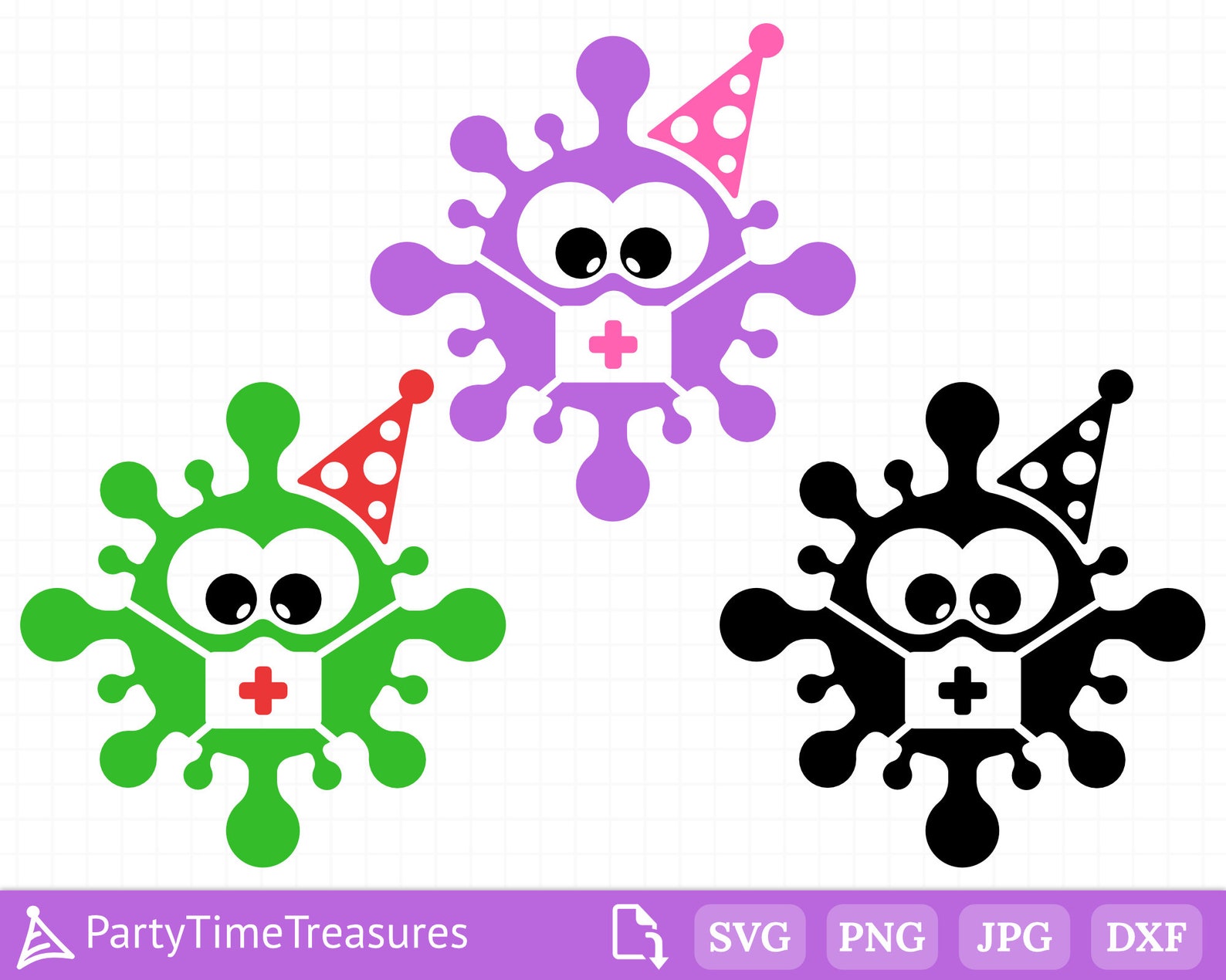 Virus Birthday Svg Disease Svg Social Distancing Svg Virus - Etsy