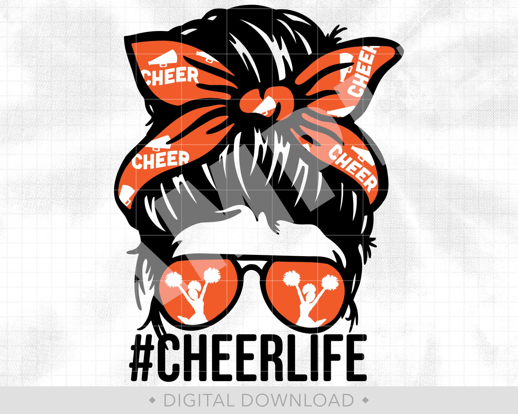 Cheer Life Svg, Cheerleader Svg, Cheer Shirt Clipart, Png - PT1363 - Etsy