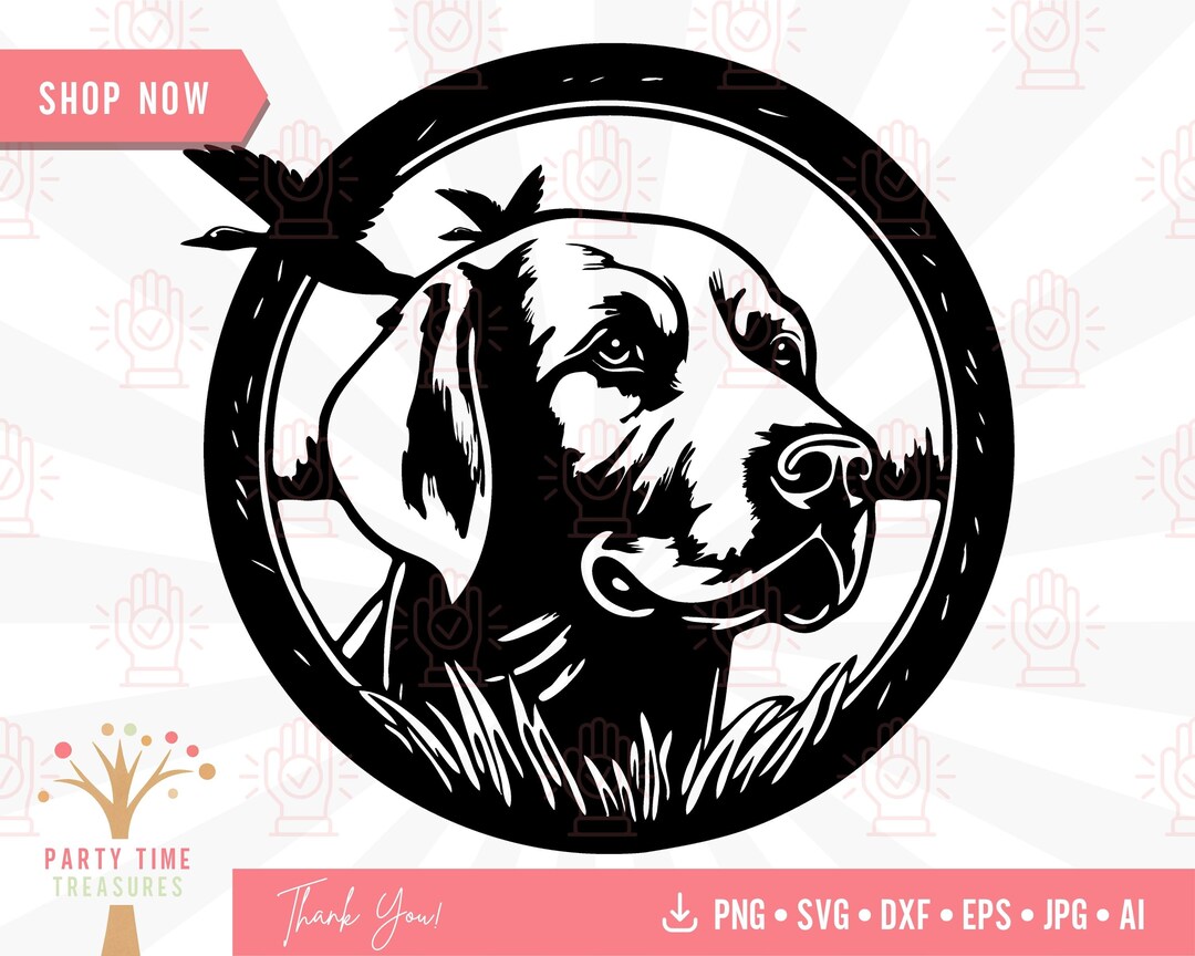 Black Labrador Retriever Svg, Duck Hunting Png Clipart, Hunting Season ...