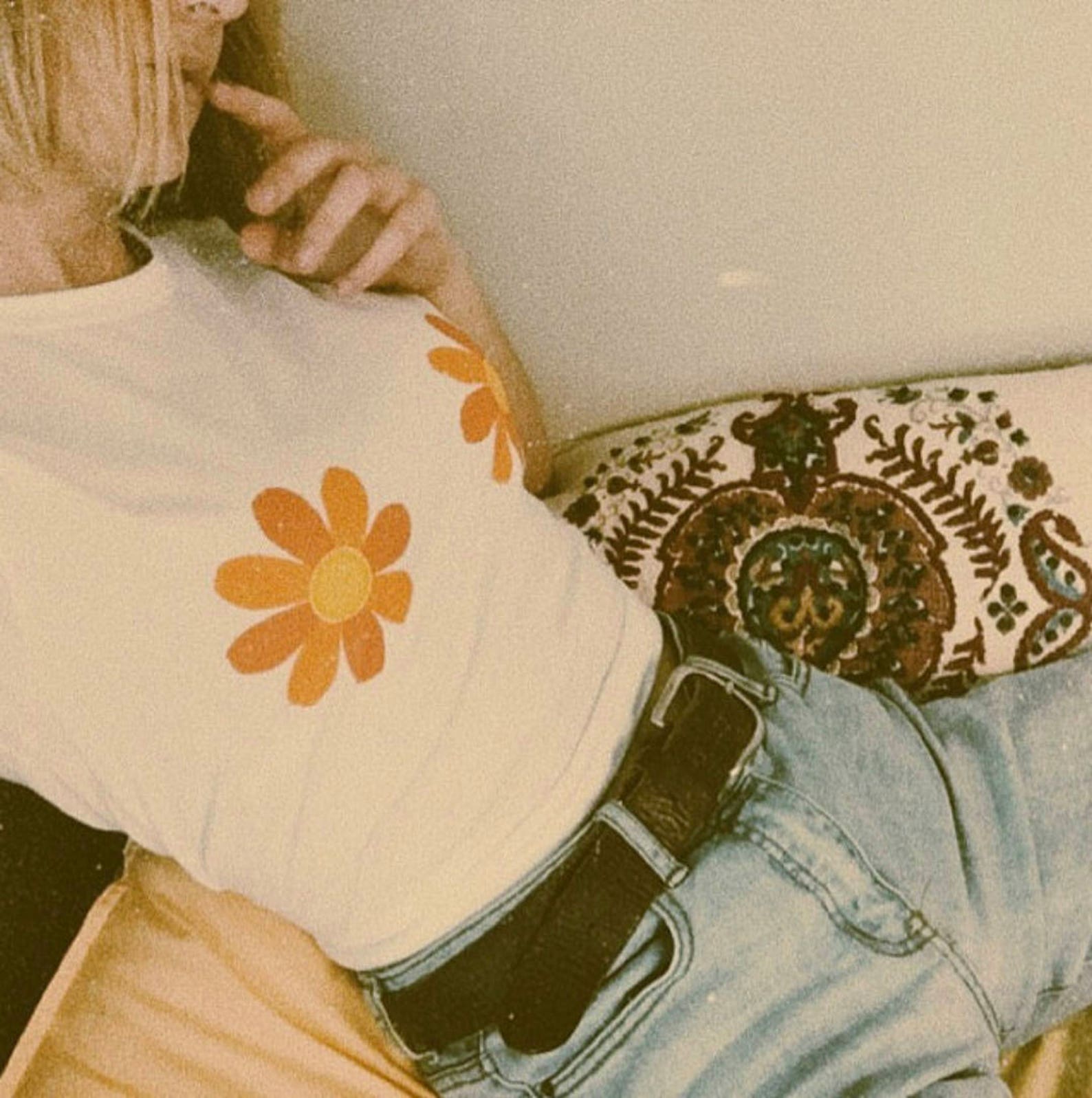 Flower Power Shirt Women 70s Shirt Hippie Shirt Boho - Etsy