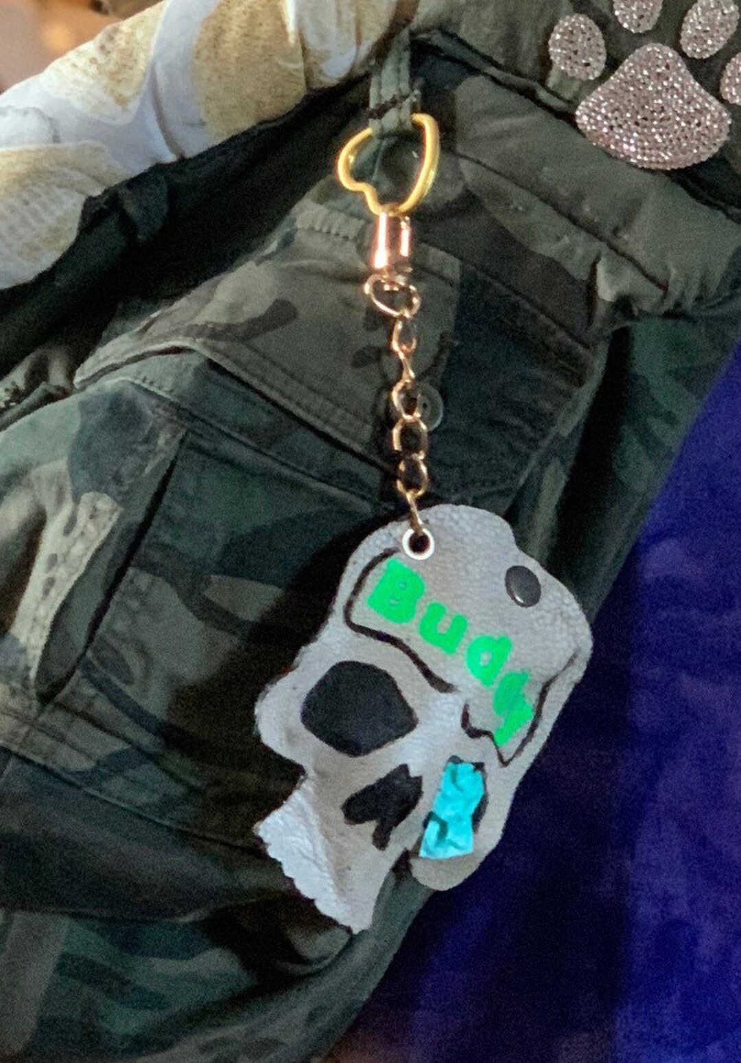 Skull Poop Bag Dispenser - Etsy